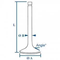 EXHAUST VALVE FOR JOHN DEERE R90692