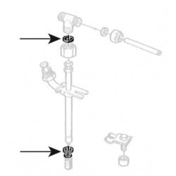 KIT DE JOINTS DE NEZ D'INJECTEUR RE64292 POUR JOHN DEERE