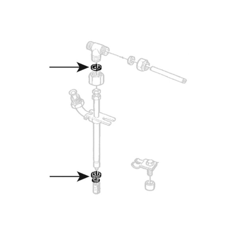 JUEGO DE JUNTAS DE NARIZ DE INYECTOR RE64292 PARA JOHN DEERE