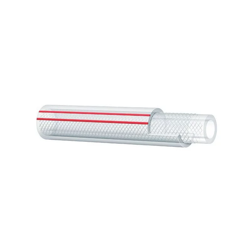 TUYAU PVC TRANSPARENT RENFORCÉ DIAM, INT, 6 MM AU METRE