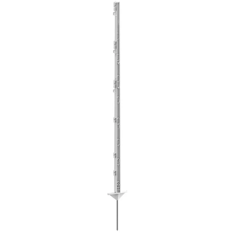 Piquet pvc hauteur totale 156 cm pointe 21 cm