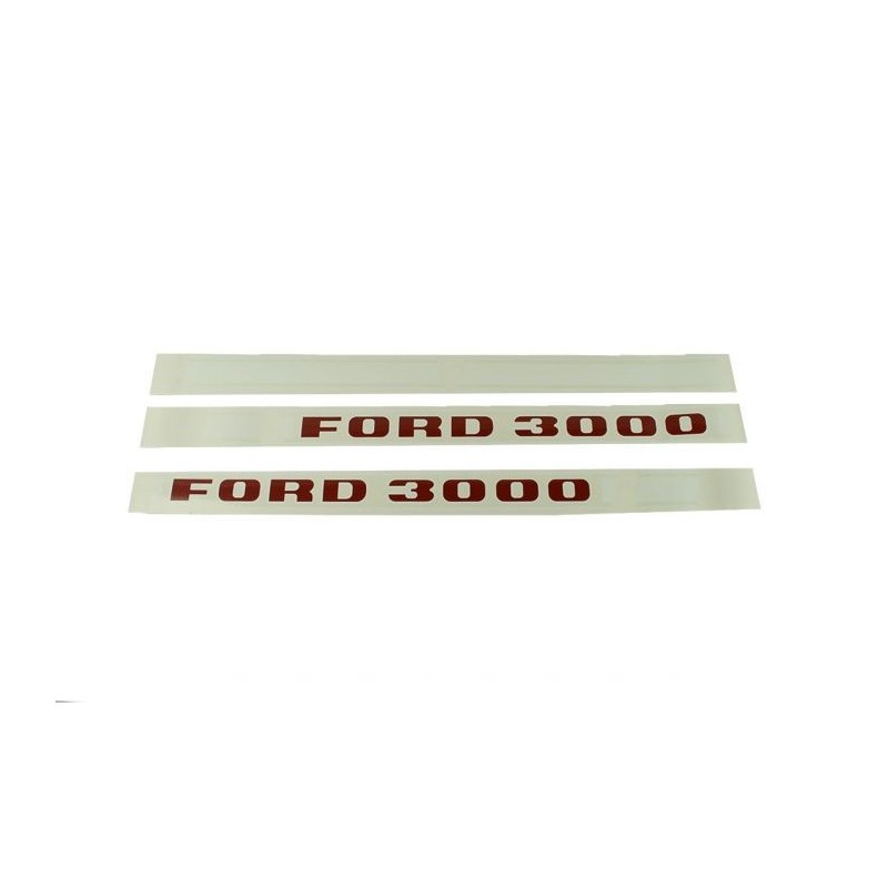 FORD 3000 STICKERS KIT