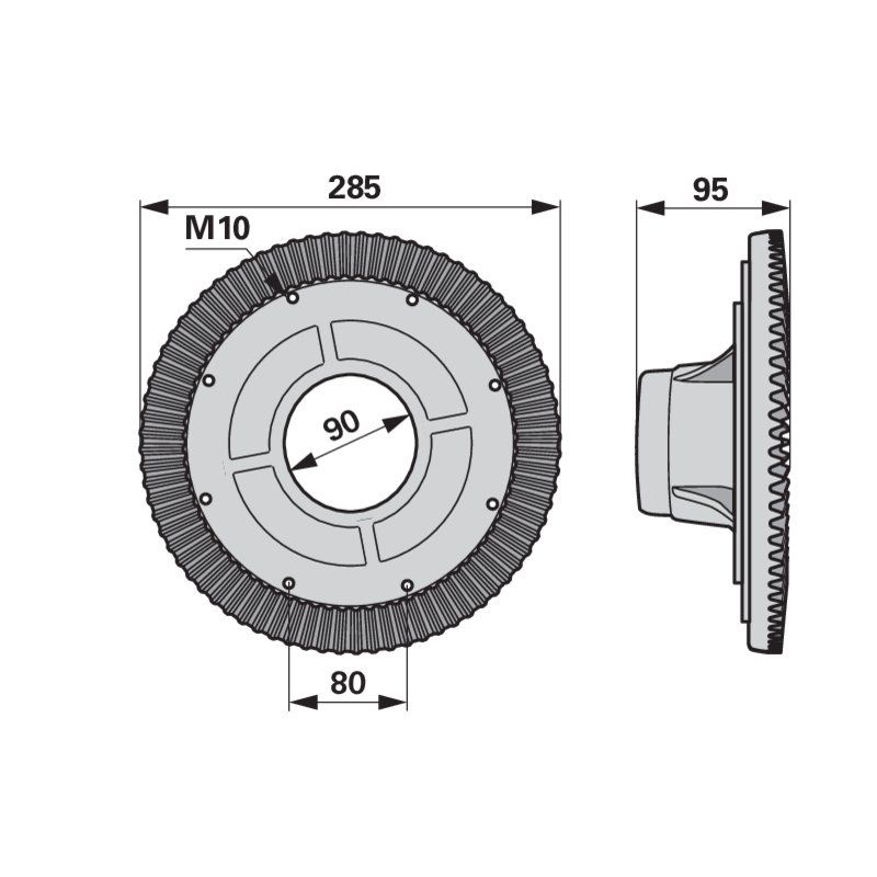 CROWN 57729410 FOR KUHN RAKER