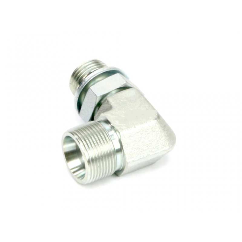 Codo adaptador hidráulico 90 grados m18 x 1,5 12l - 3/8 bsp - 100% De primera calidad