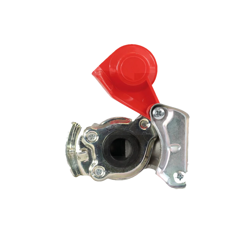 Main de frein pneumatique pour remorque rouge filet M16 x 1,5 - 100% ...