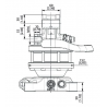 Hydraulic rotator gr30pf flange 140 x 140 mm - Rotator for crane ...