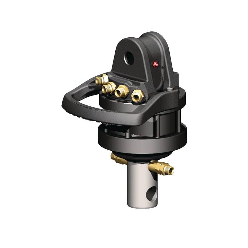 Rotador hidráulico gr46 eixo ø 59 mm - Rotador para garra de guindaste ...