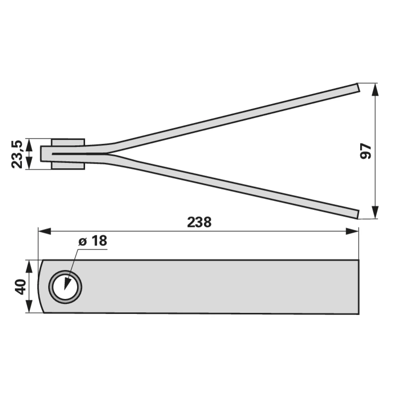 Pièces pour machines de fenaison, andainneuses, faneuses, faucheuses ...