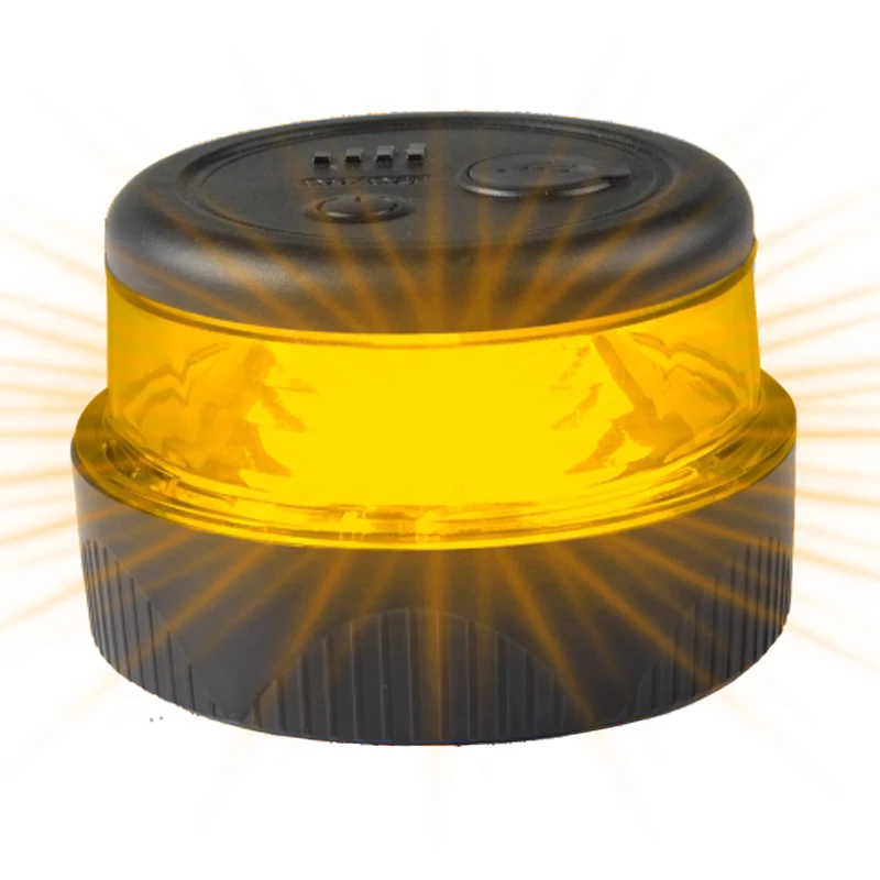 BALISE 28 LED MAGNETIQUE RECHARGEABLE balise flash orange blanc mode SOS