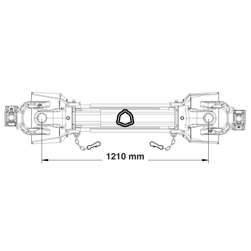 Cardans agricoles complets, cardan grand angle, cardan à limiteur...