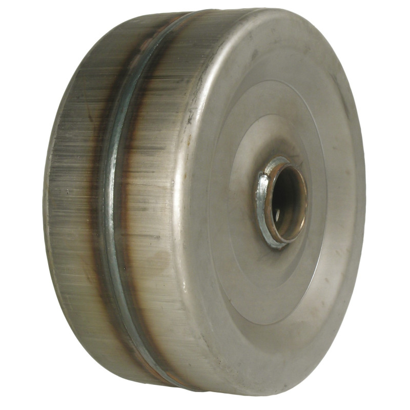 Sheet metal wheel with bearing hub - 400 mm