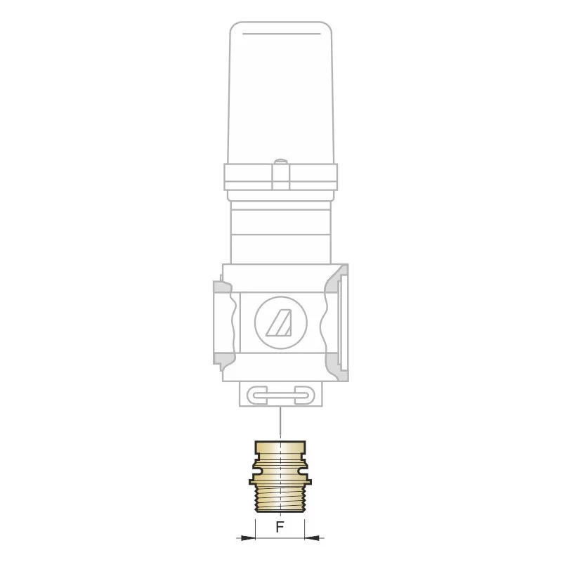 BY-PASS fitting for bar section valves