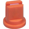 110° Anti-Drift Flat Spray Nozzle - Delrin + Ceramic, 1-7 Bar, Orange