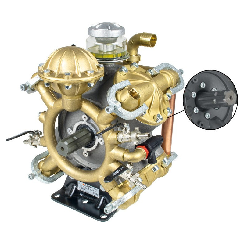 IDS1400 Sprayer Membrane Pump - Comet CPCR56232 142l/min 50 Bar