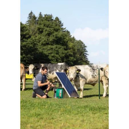 electrificateur de cloture 230 ou 12 volts - ako duo power x 6000 smart - connecte - 5j