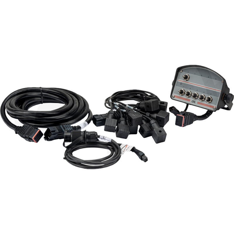 COMPLETE CONTROL BOX FOR DOUBLE-ACTING 6-WAY VALVE