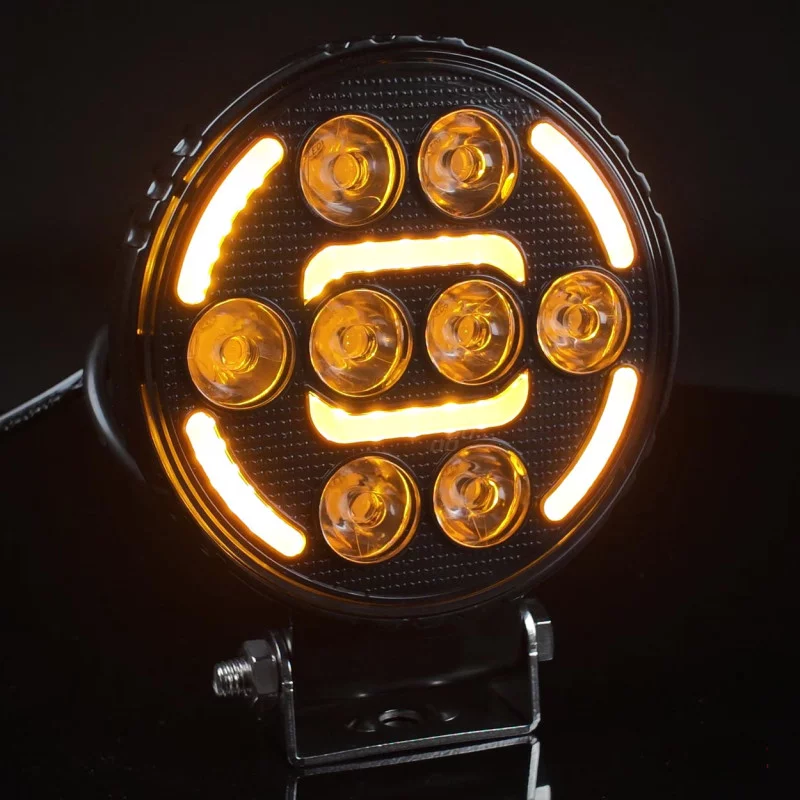 PHARE DE TRAVAIL LED BI COULEUR 48W 2400LM 6500K ROND DESIGN