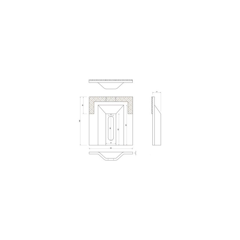 CARBIDE ROLLER PACKER SCRAPER FOR AMAZON 100X90 MM 960279