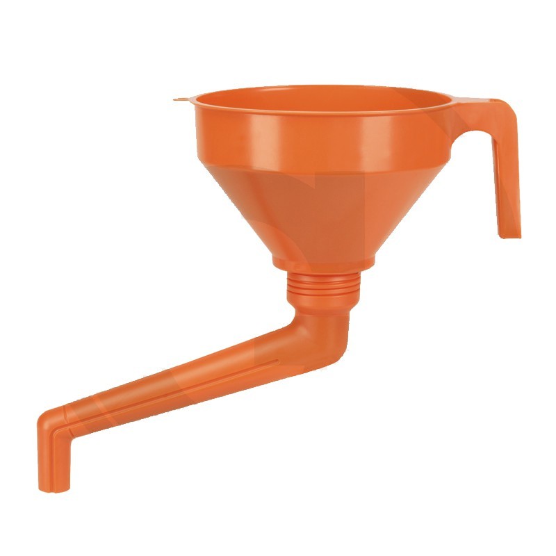 plastic angled funnel for workshop, professional funnel, low price